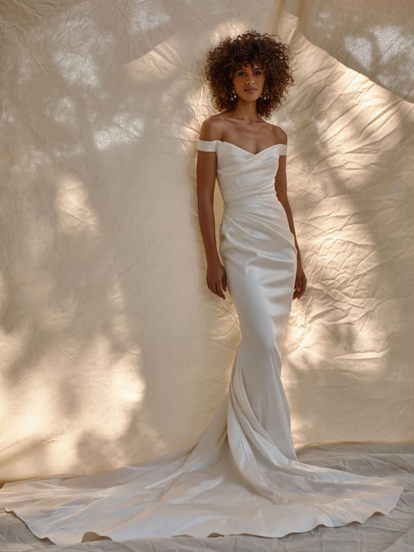 Katherine Tash | Modern Wedding Dresses | White & Gold Bridal, Ireland