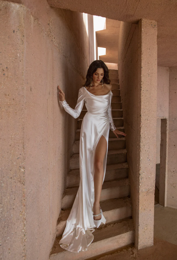 Katherine Tash | Modern Wedding Dresses | White & Gold Bridal, Ireland